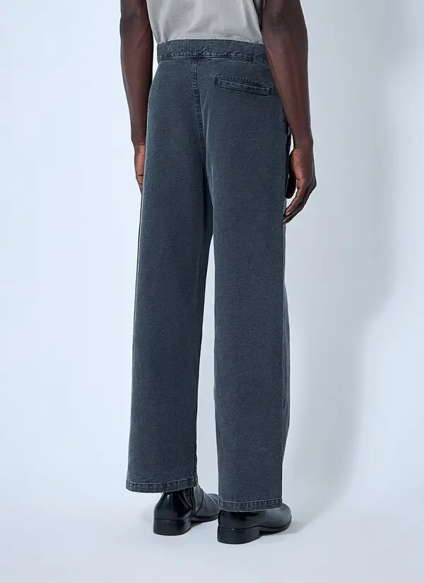 Our Legacy Straight-leg Belted Jeans