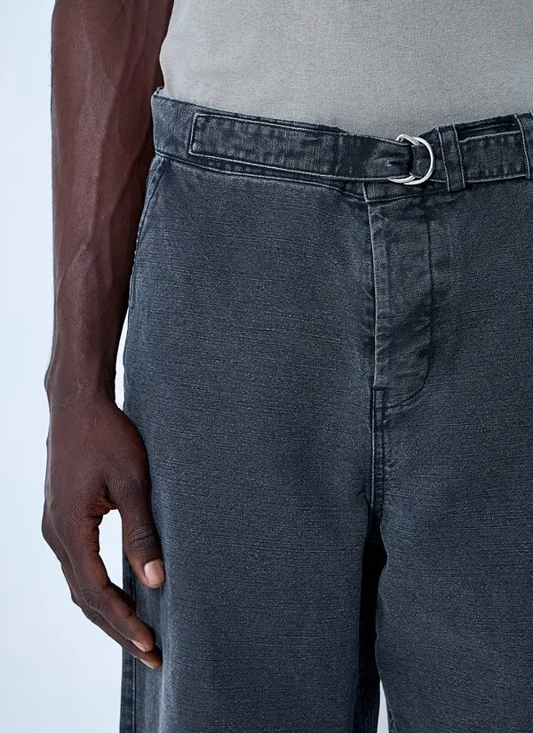 Our Legacy Straight-leg Belted Jeans