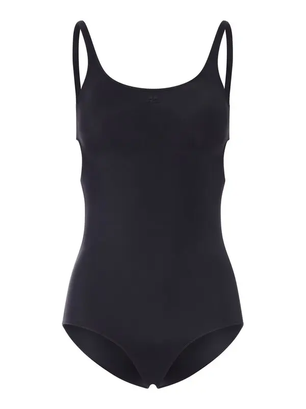 COURREGES Cut-out Swimsuit - Black