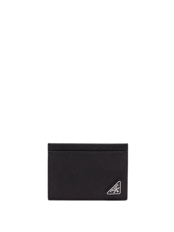 Prada Saffiano Leather Card Holder - Multicolor