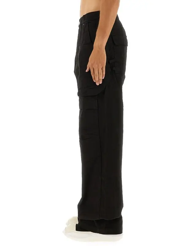 Rick Owens Stefan Cargo Pants - Black