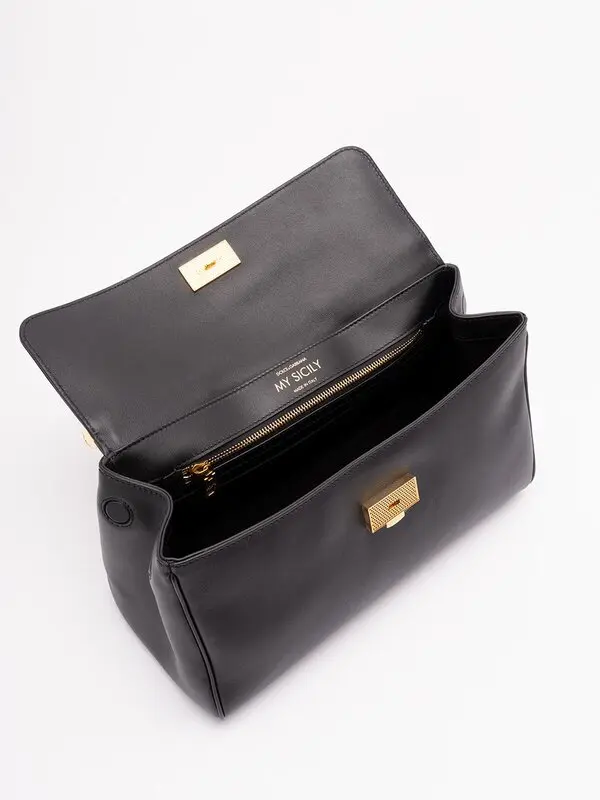 Dolce & Gabbana Calfskin My Sicily Handbag - Multicolor