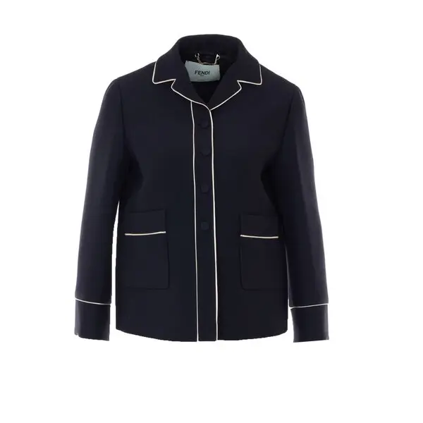 Fendi Wool And Silk Jacket