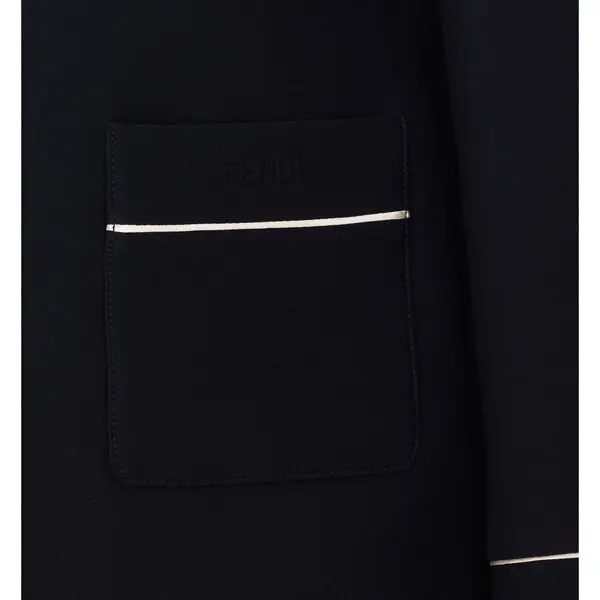 Fendi Wool And Silk Jacket