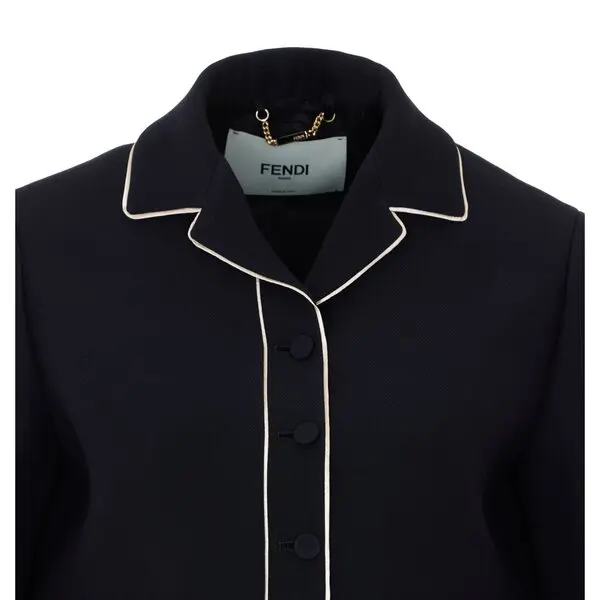 Fendi Wool And Silk Jacket