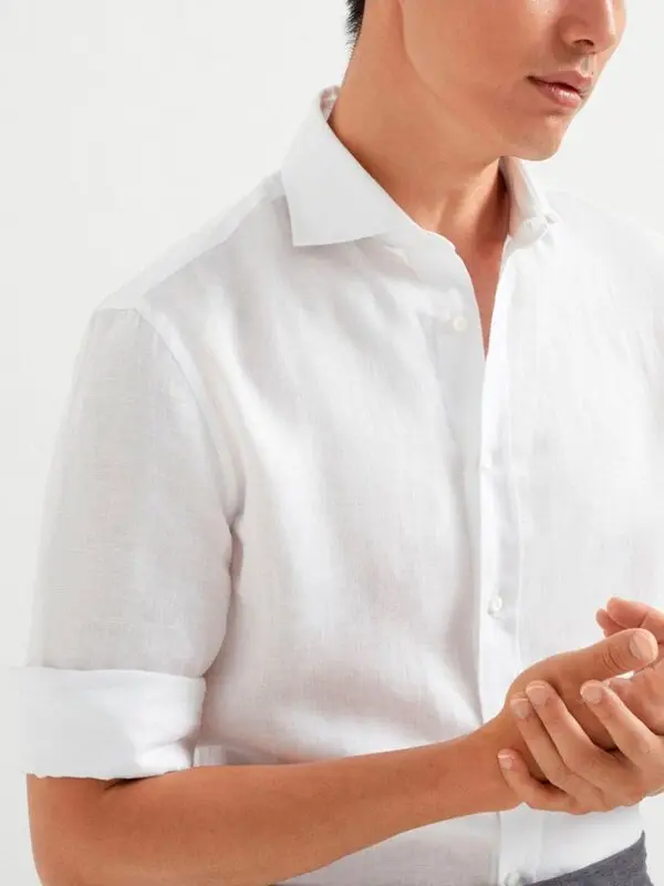 Brunello Cucinelli Linen Shirt - Multicolor