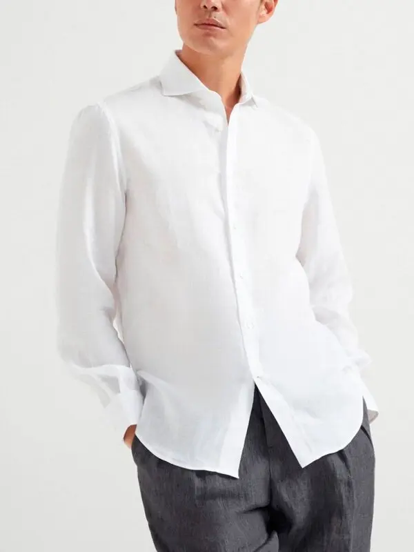 Brunello Cucinelli Linen Shirt - Multicolor