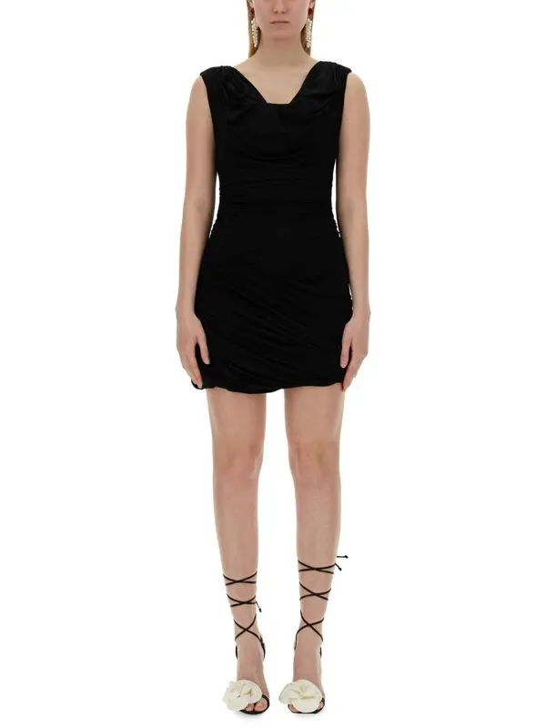 Magda Butrym Jersey Dress - Black
