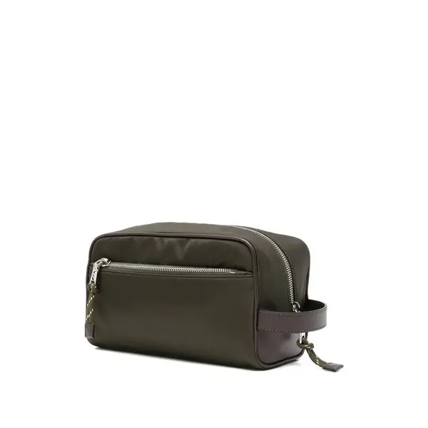 Prada Enamel Triangle Logo Wash Bag
