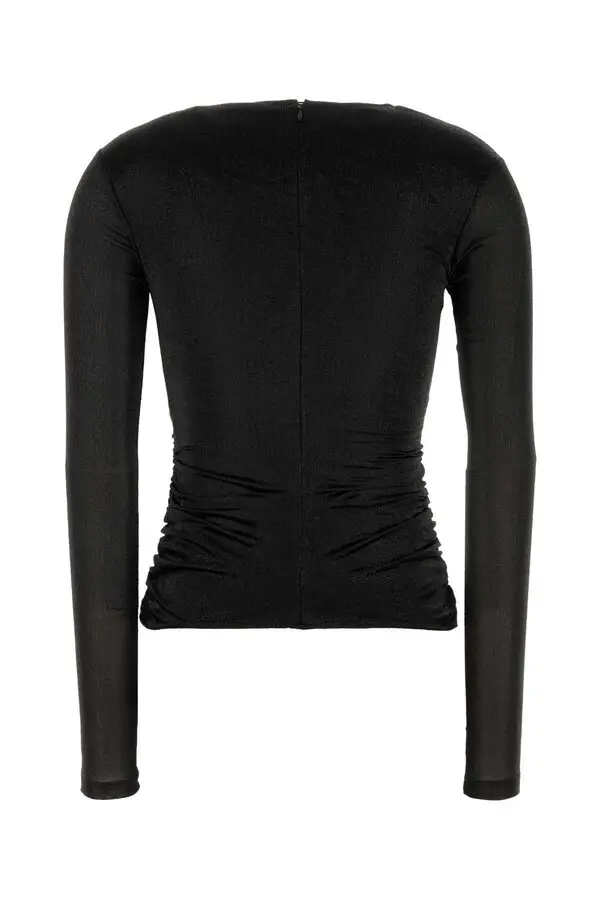 Isabel Marant Étoile Stretch Silk Blend Rose Top