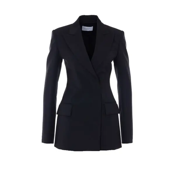 Sportmax Fate Natural Stretch Pure Wool Sartorial Blazer