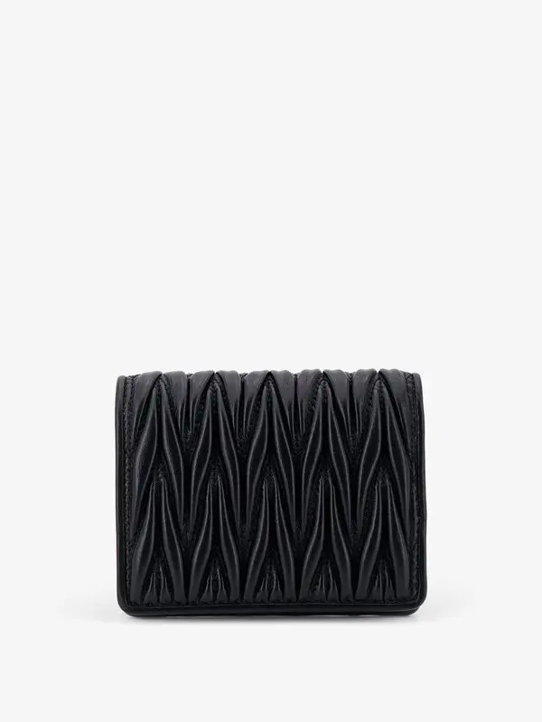 Miu Miu Quilted Leather Wallet - Multicolor