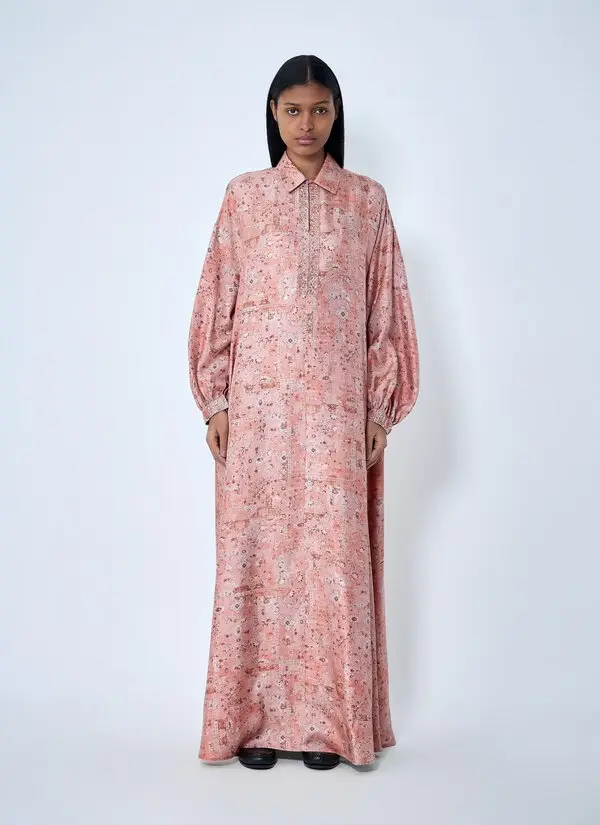 Max Mara Silk Maxi Dress