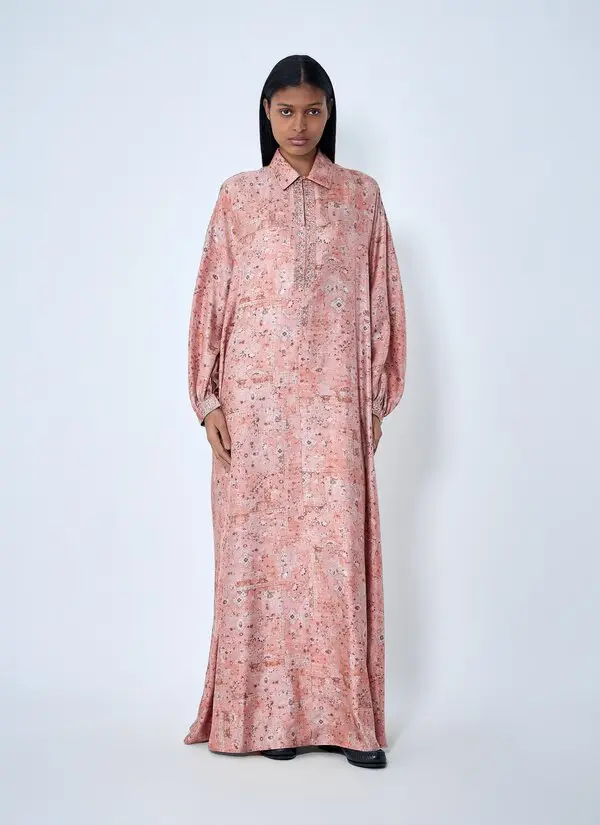 Max Mara Silk Maxi Dress