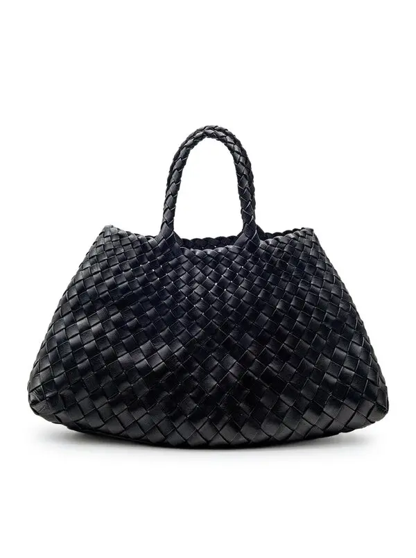 Dragon Diffusion Santa Croce Small Leather Bag - Black