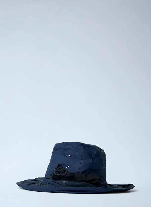 MAISON MARGIELA Distressed Cotton Bucket Hat