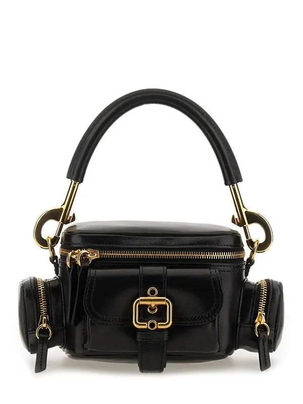 Chloé Leather Camera Bag - Black