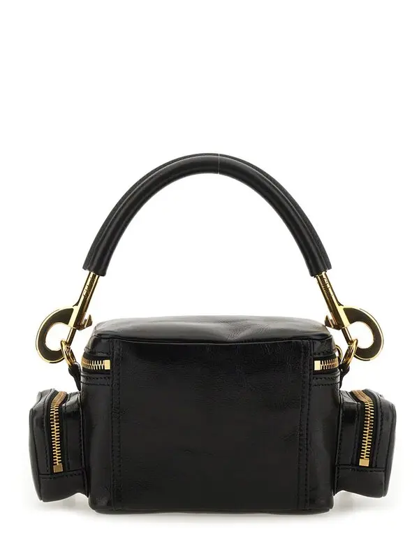 Chloé Leather Camera Bag - Black