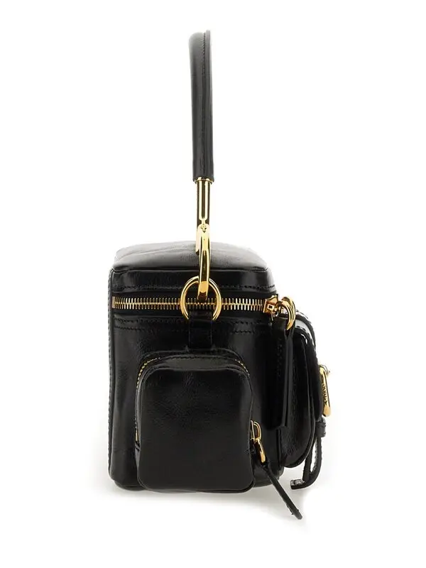 Chloé Leather Camera Bag - Black