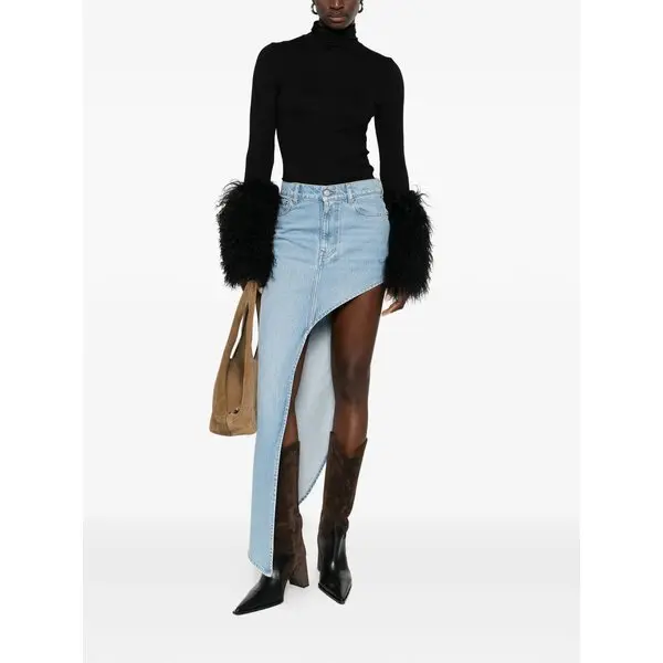Coperni Asymmetric & Draped Skirt