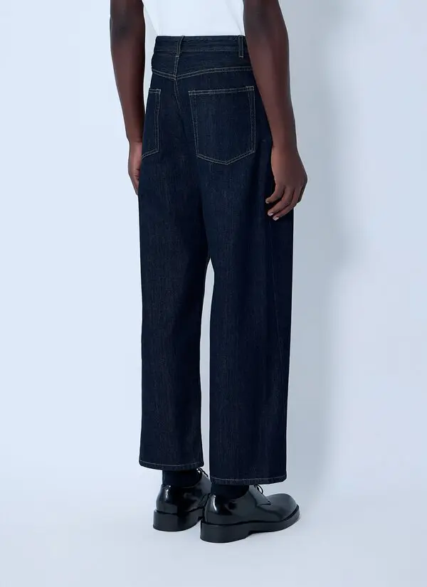JIL SANDER Straight Leg Five-pocket Jeans - Blue