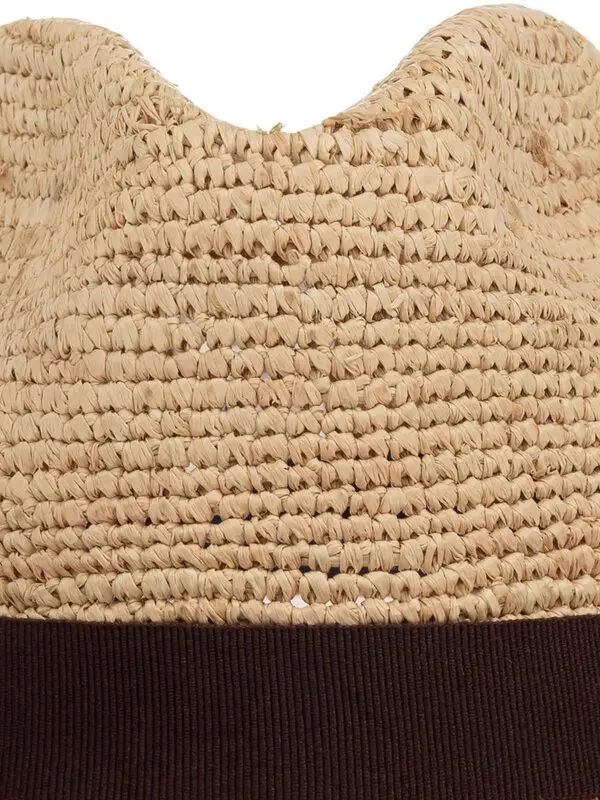 Paul Smith Straw Fedora Hat