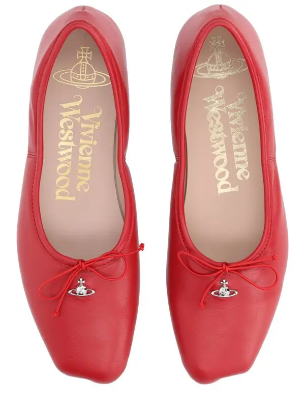 VIVIENNE WESTWOOD Ballerina Flats - Red