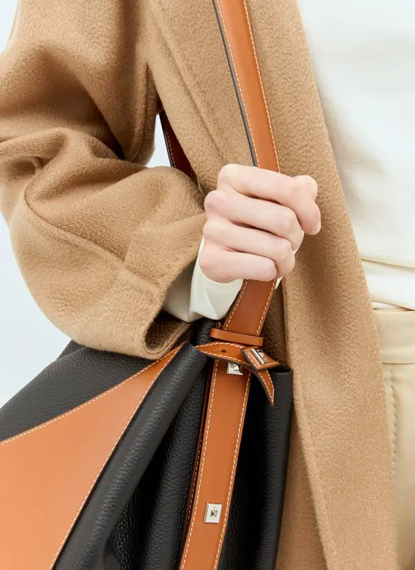 Max Mara Medium Bucket Bag - Brown
