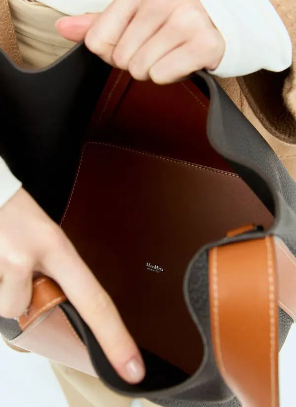Max Mara Medium Bucket Bag - Brown