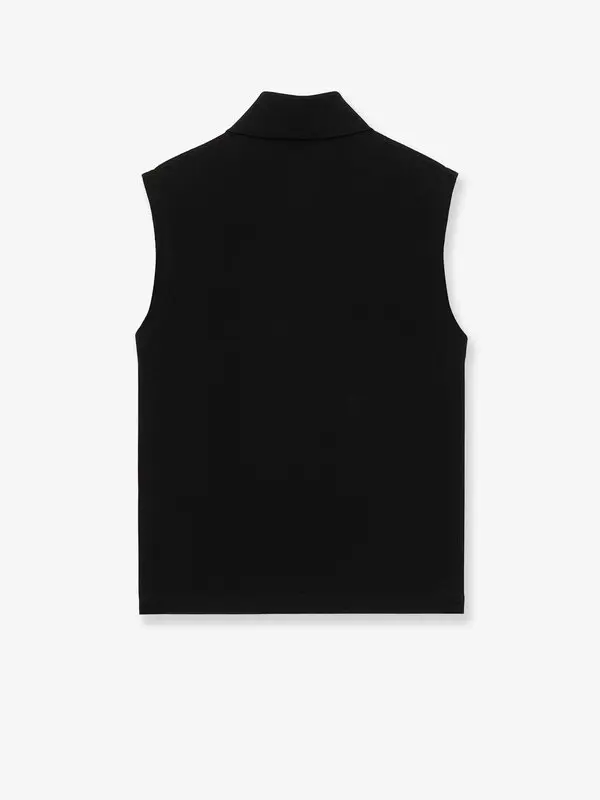 Saint Laurent Cassandre Sleeveless Polo Shirt - Multicolor