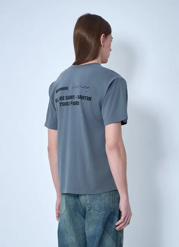 Yohji Yamamoto Logo Motif T-shirt