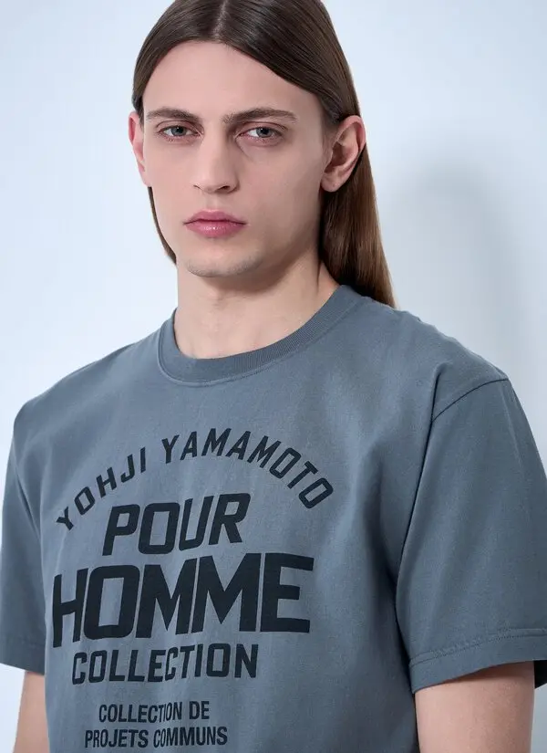 Yohji Yamamoto Logo Motif T-shirt