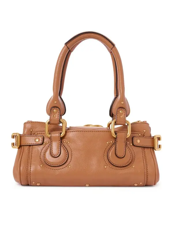 Chloé Small Paddington Bag In Grained Leather
