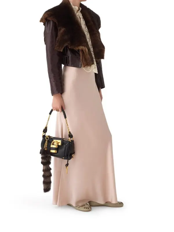 Chloé Paddington Small Leather Shoulder Bag - Black