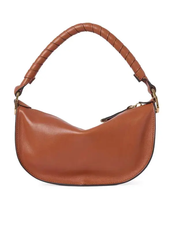 Chloé Mini Marcie Shoulder Bag In Soft Leather - Multicolor