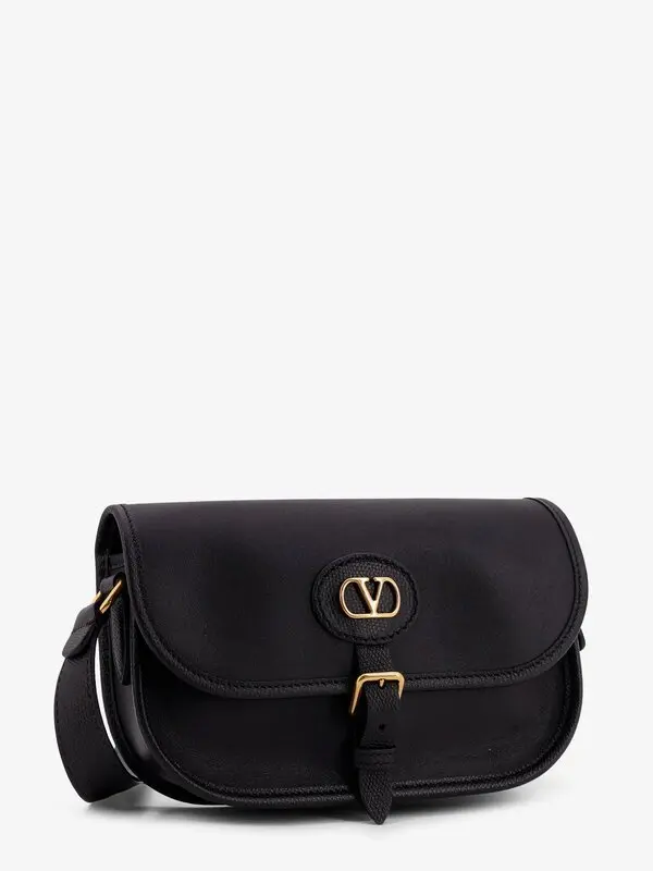 Valentino Garavani Leather Crossbody Bag With Vlogo Signature - Multicolor