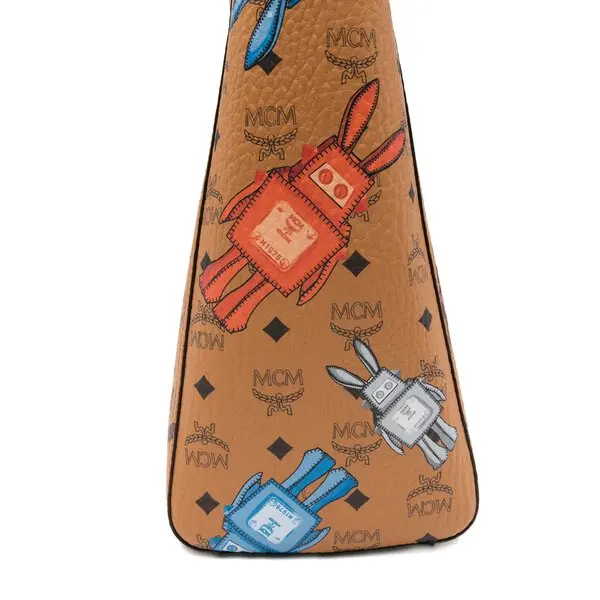Mcm Tote Bag With Printed Detail