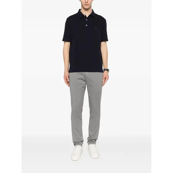 Isaia Polo Shirts - Blue