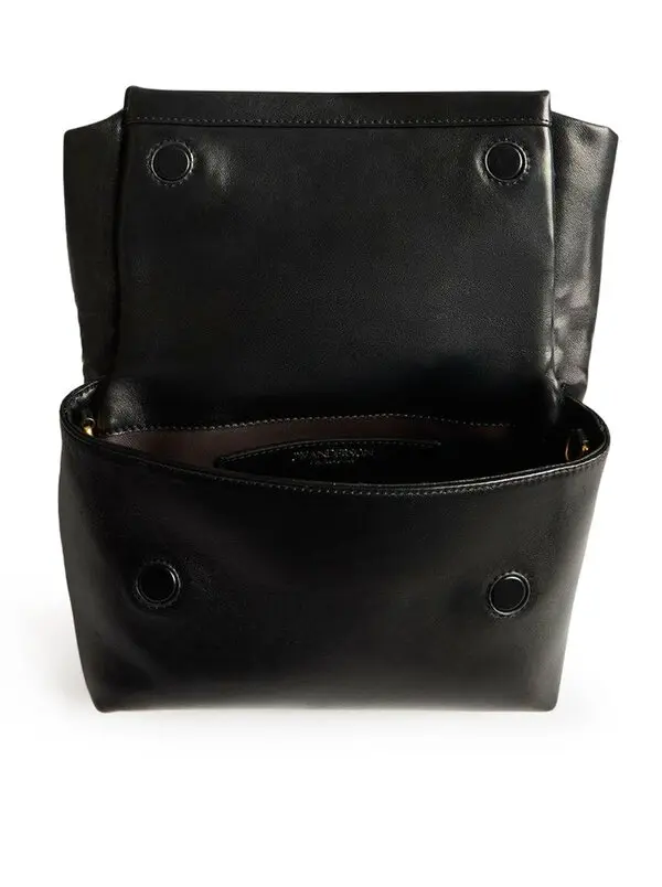 JW Anderson Medium Twister Bag In Nappa Leather - Black