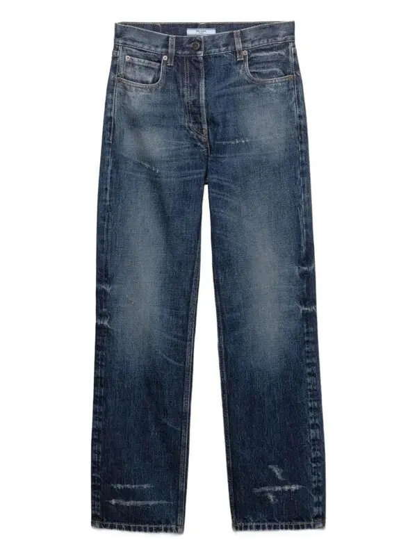 Prada Straight Leg Jeans - Multicolor