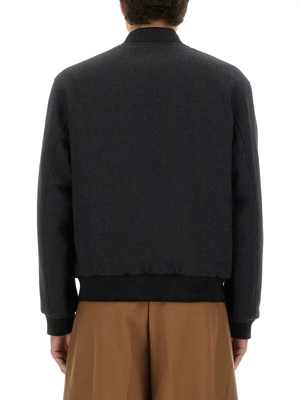 Dries Van Noten Reversible Bomber Jacket - Black
