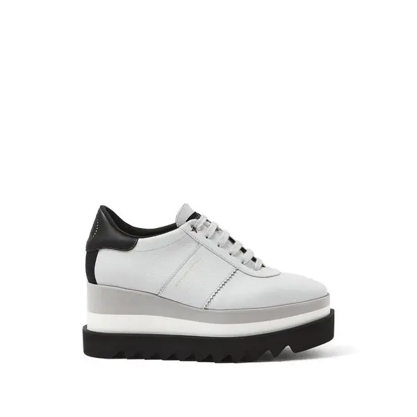 Stella McCartney Platform Sole Lace-up Boots - Gray