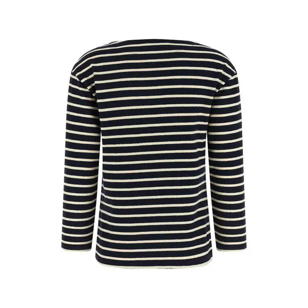 A.p.c. Striped Cotton Knitwear Jumper