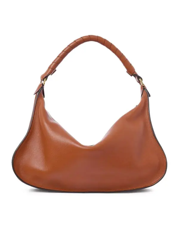 Chloé Small Marcie Shoulder Bag In Soft Leather - Multicolor