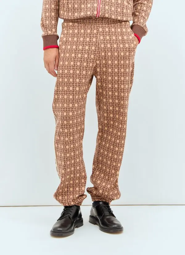 WALES BONNER Power Track Pants - Brown