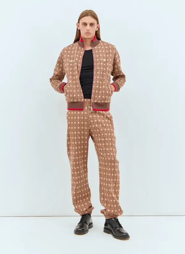 WALES BONNER Power Track Pants - Brown