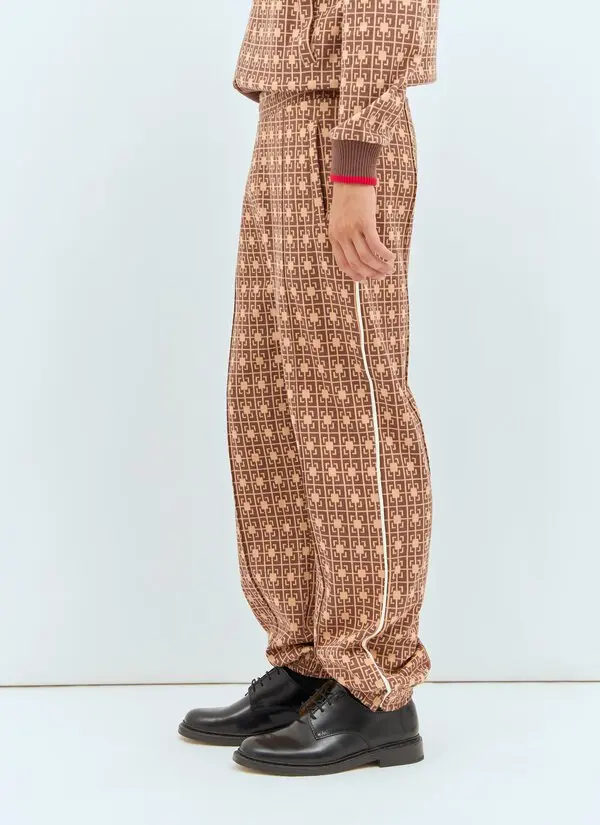 WALES BONNER Power Track Pants - Brown