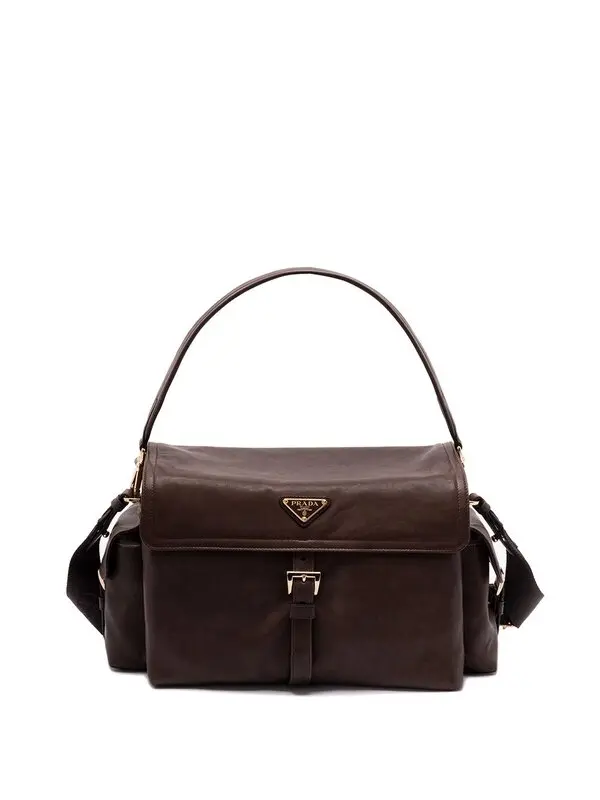 Prada Large Nappa Leather Bag - Multicolor