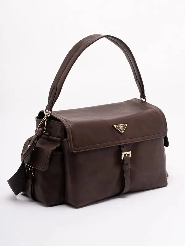 Prada Large Nappa Leather Bag - Multicolor