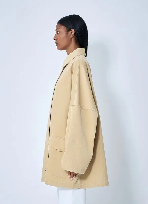 TOTEME Oversized Corduroy Shirt Jacket